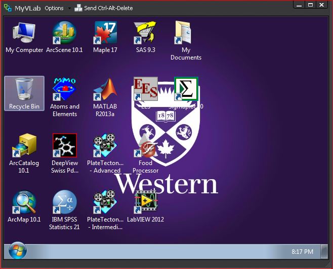 Windows - MyVLab - Western University